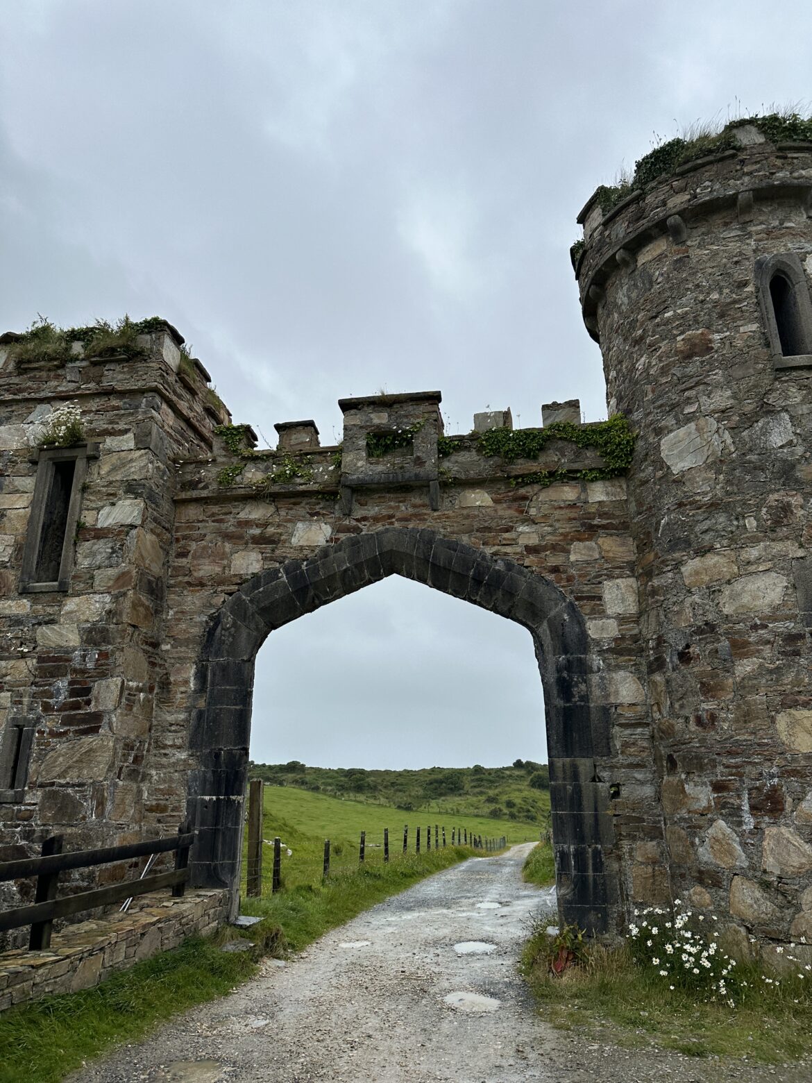 Visiting Clifden Castle in Ireland - McMillans Meet World